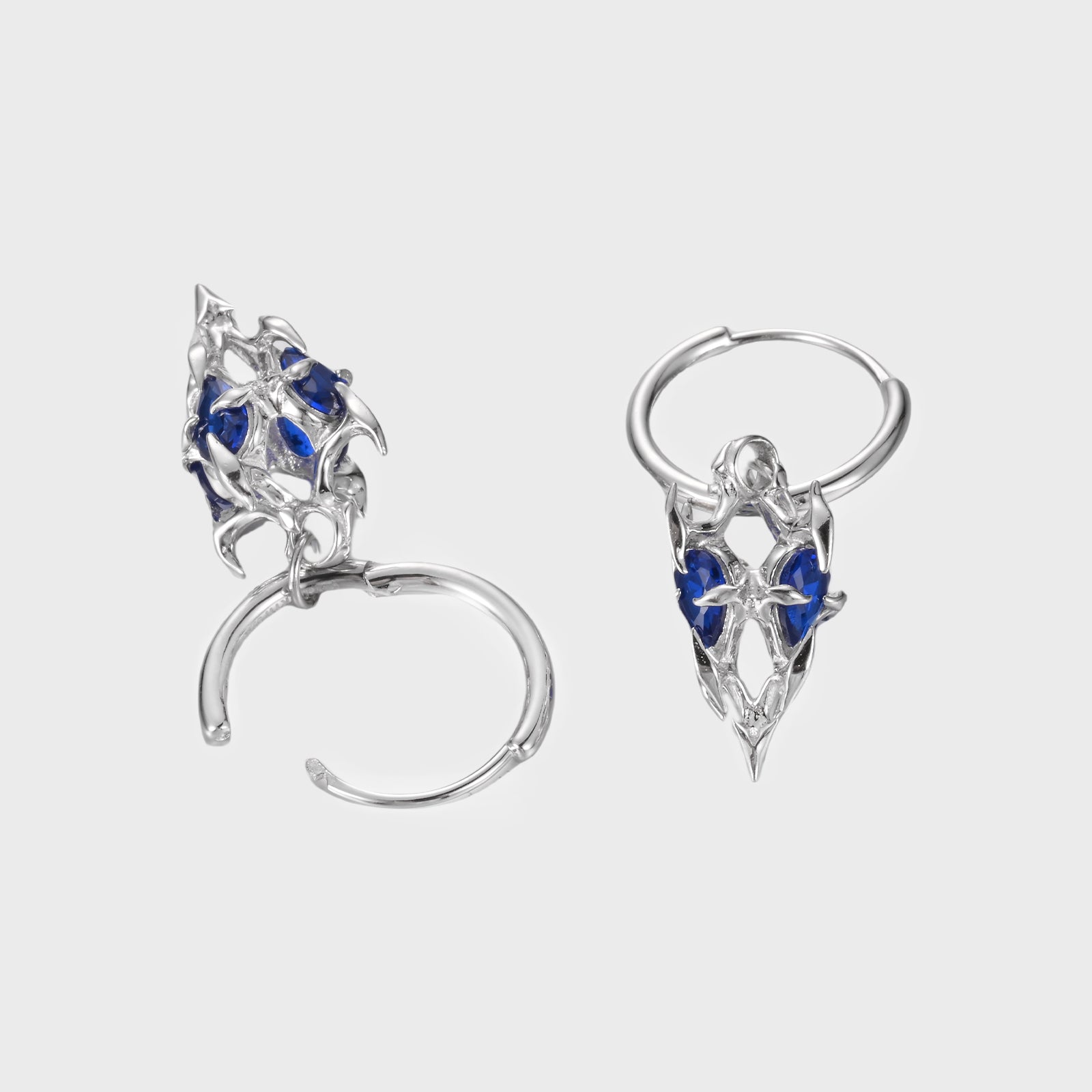 Grail - Blue Earrings – KUURTH