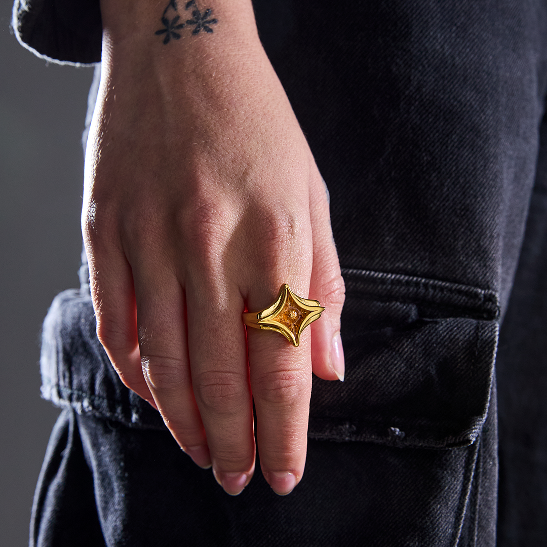 Ecstasy - Gold Ring – KUURTH
