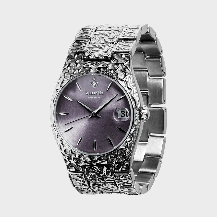 Ignis Sacra - Silver pink Watch – KUURTH